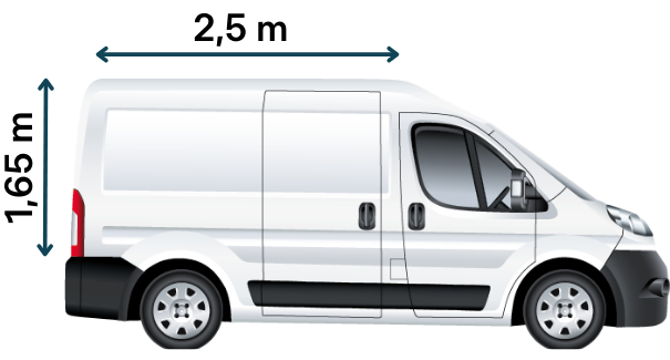 Que peut-on mettre dans un camion 9 m3